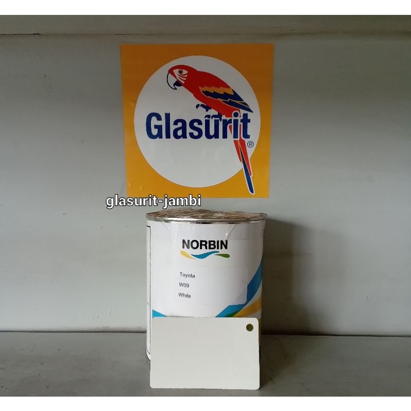 Jual TOYOTA W09 WHITE READYMIX NORBIN PU by GLASURIT | Shopee Indonesia