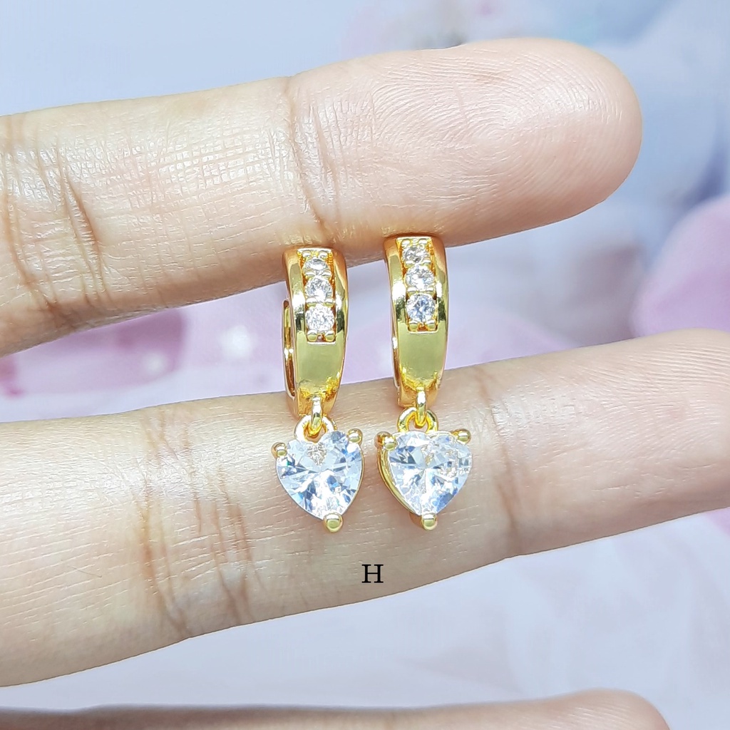 Jual Anting Permata Xuping Lapis Emas Model Mewah Pesta - BE218 | Shopee Indonesia