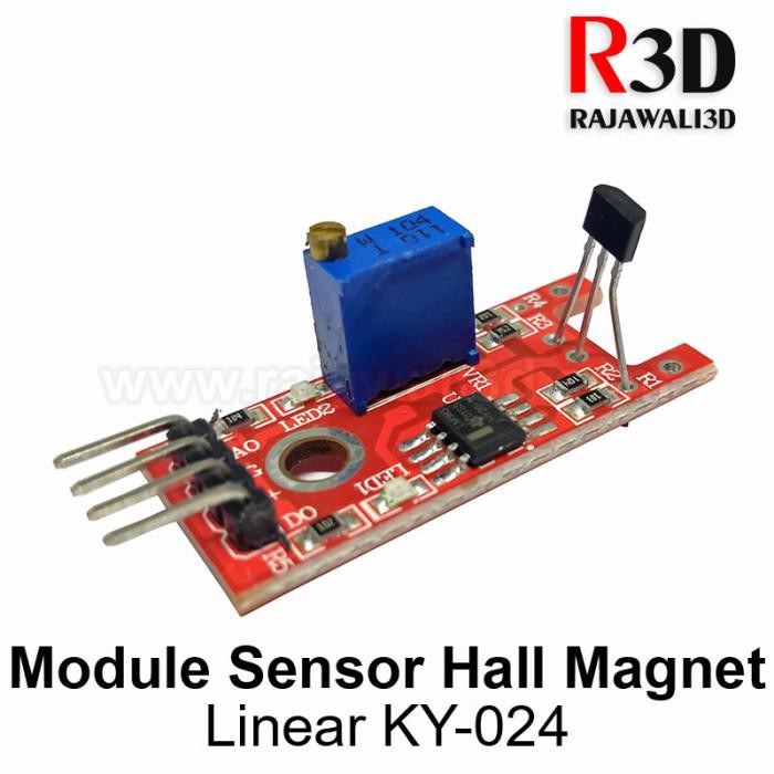Jual Sensor Hall Magnetic Linear Module Sensor Modul KY-024 | Shopee ...