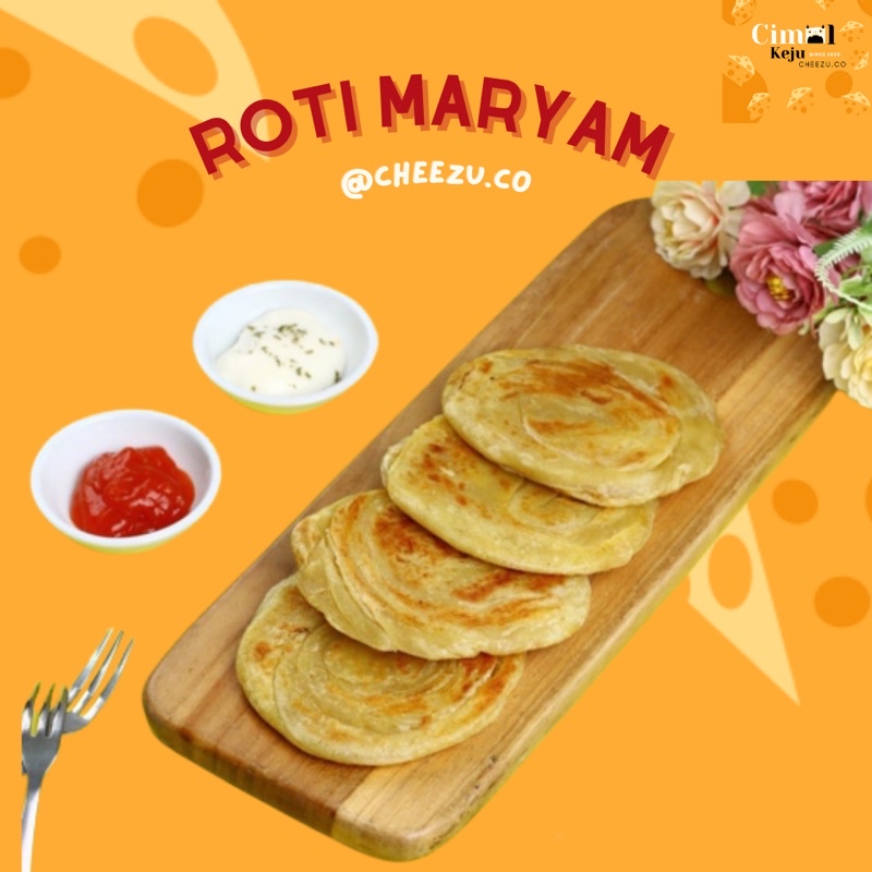 Jual Roti Maryam Butter Canai Cane Original Keju Coklat Kualitas