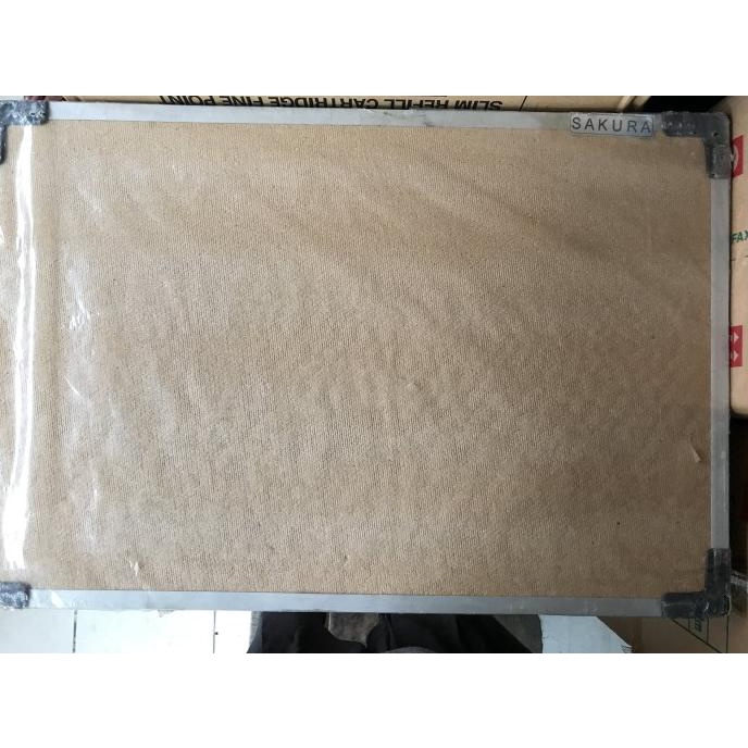 Jual softboard sakura 60 x 90 cm polos papan pin board / soft board ...