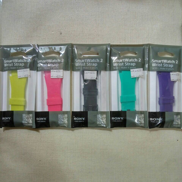Jual Wrist Strap Sony Smartwatch 2 Original ( Rubber ) | Shopee Indonesia