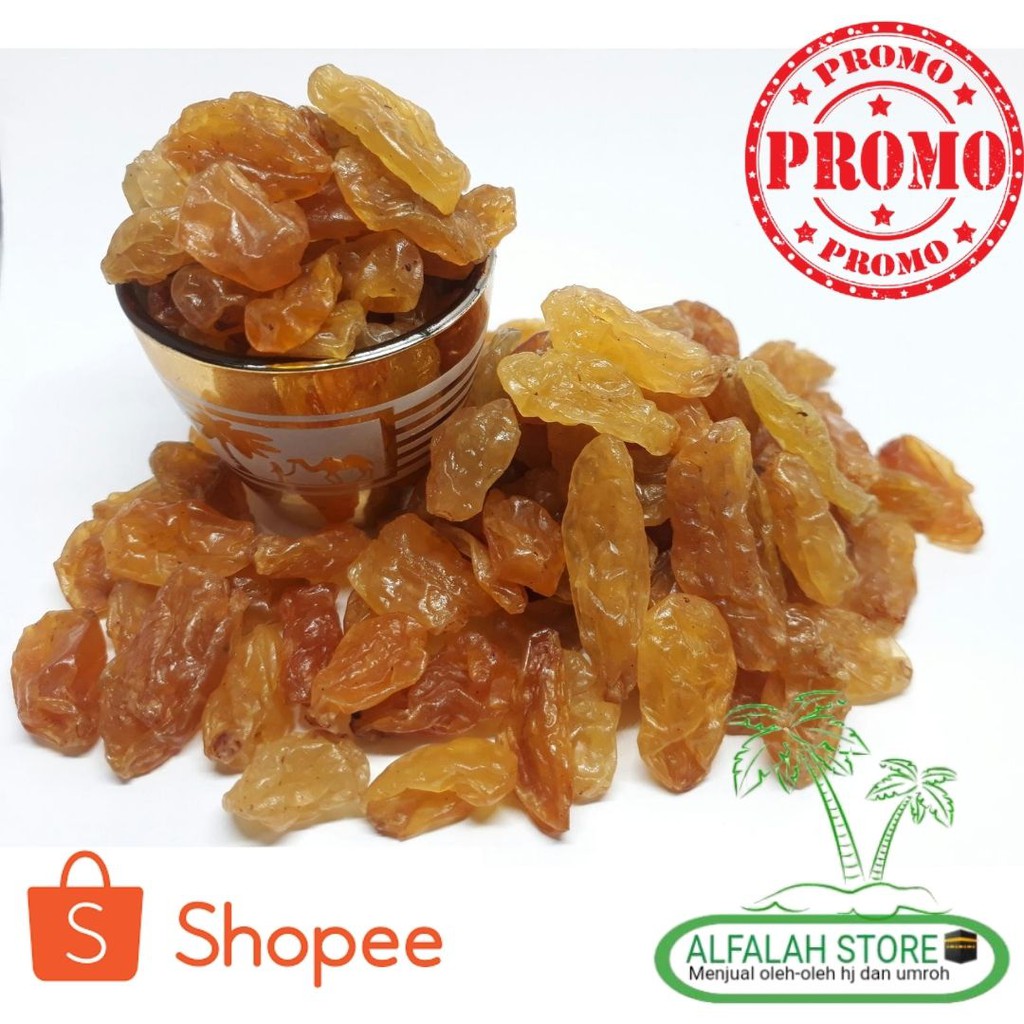 Jual kismis asem manis1kg/kismis golden raisin/kismis simin jumbo ...