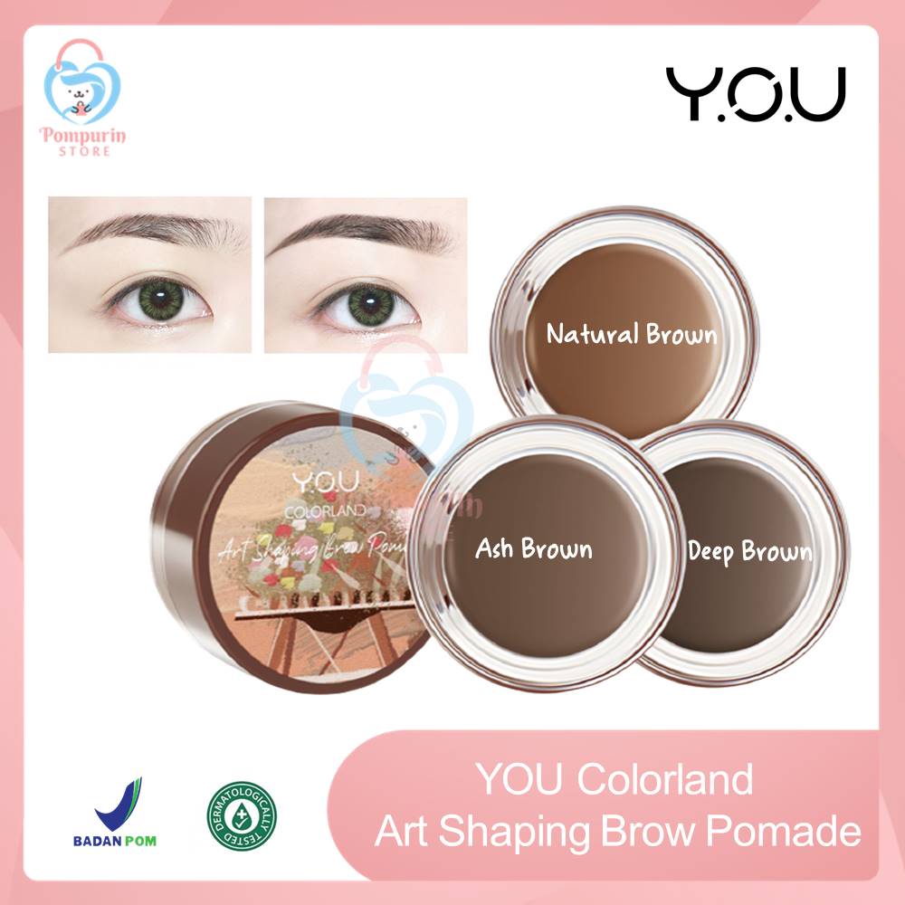 Jual YOU Colorland Art Shaping Brow Pomade - Eyebrow Pomade Alis by YOU ...