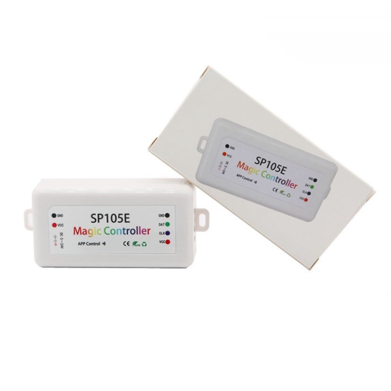 Jual SP105E Bluetooth Magic Controller 4.0 2048 Pixels for WS2811 ...