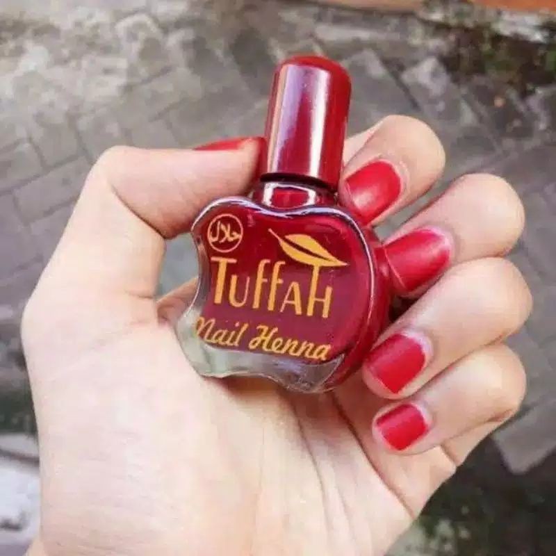 Jual TUFFAH HENNA NAIL / NAURAA RAZETA CERIA 5ML CETAR 10ML KUTEK ...