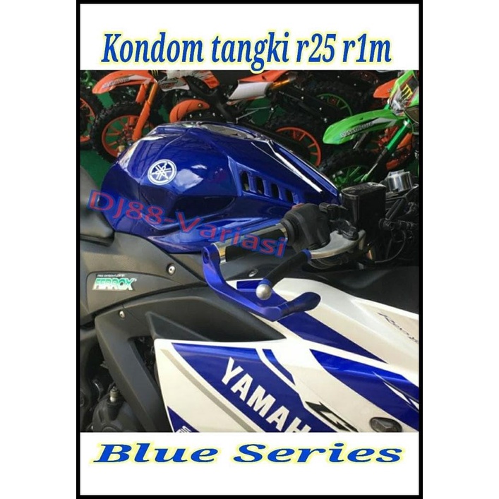 Jual Cover tangki yamaha r25 model R1m moge kondom tangki pelindung ...