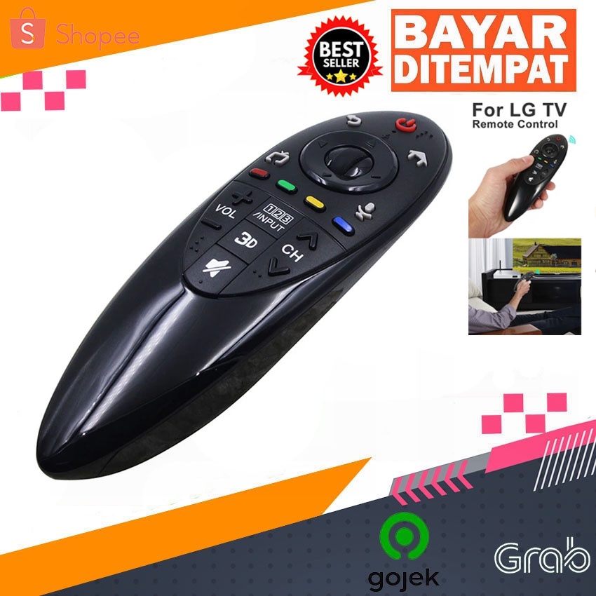 Jual REMOTE REMOT TV LG MAGIC LED/LED AN-MR500G LG MAGIC 3D SMART TV ...