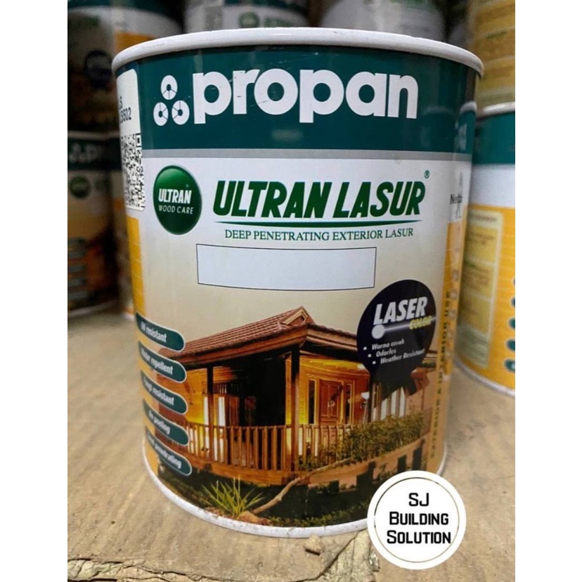 Jual Cat Kayu Propan Ultran Lasur EL-501 Natural 1 L Liter Gloss Dof ...