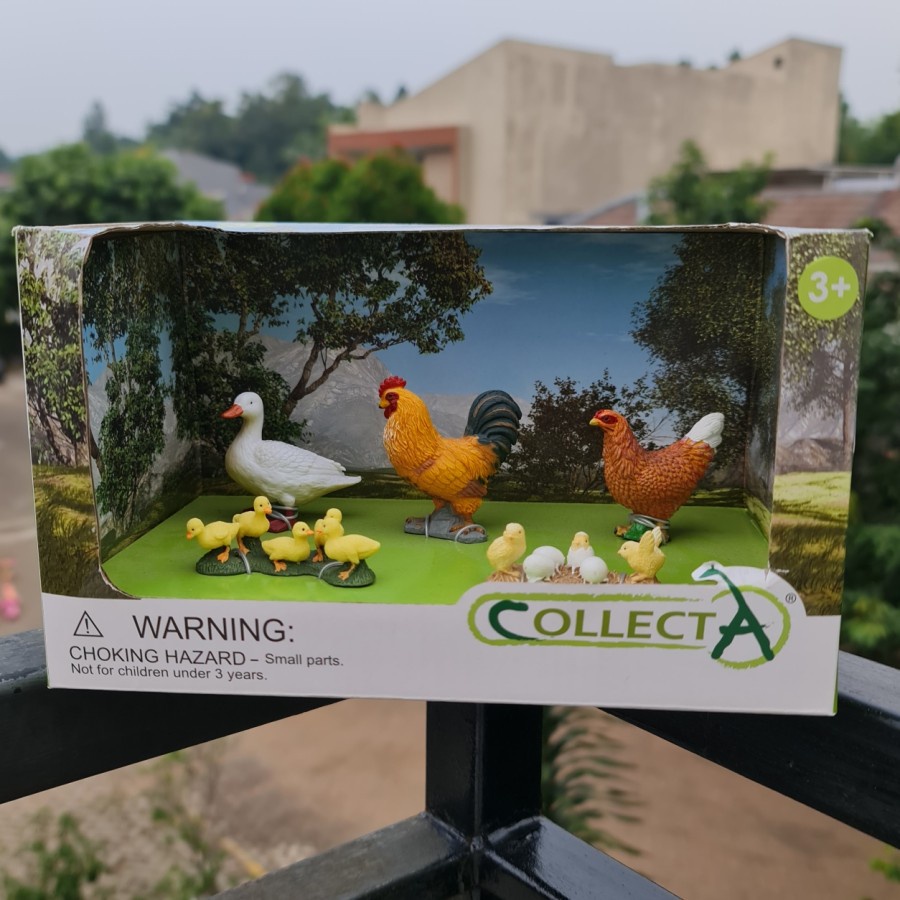 Jual Collecta Figur Farm Life Chicken Duck Original Miniatur Hewan Ayam ...
