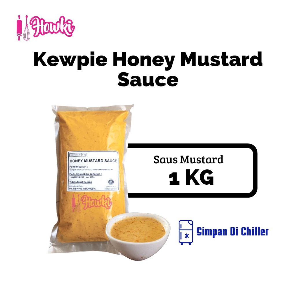 Jual Kewpie Honey Mustard Sauce Kemasan 1kg | Shopee Indonesia
