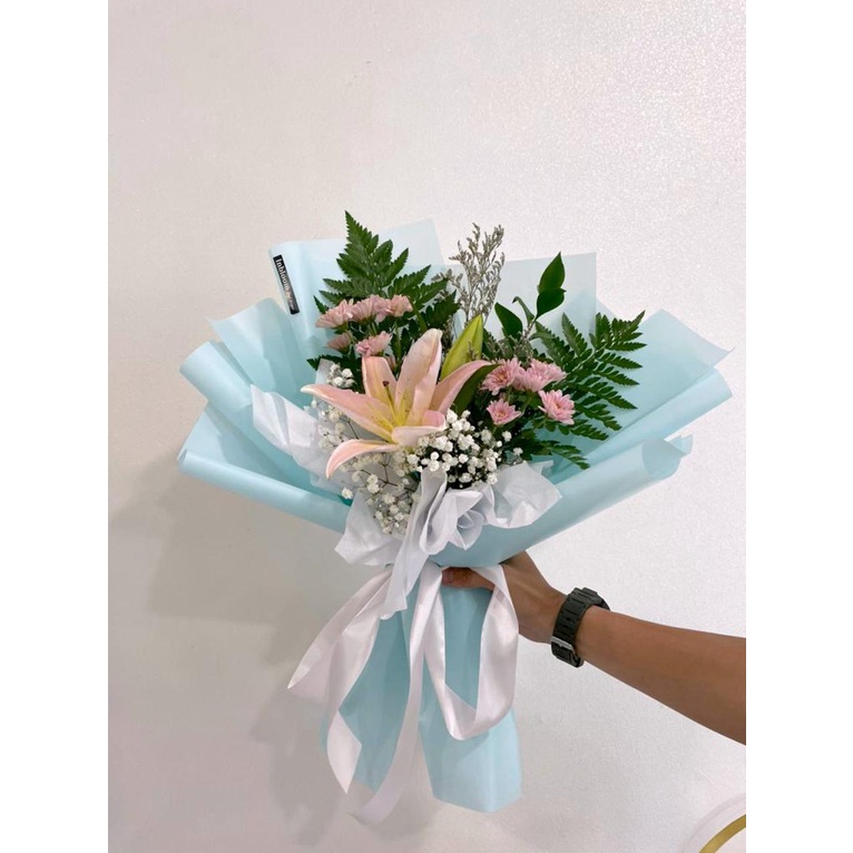 Jual Single Lily Bouquet |VALNETINE’S DAY | Lily Bouquet | Buket ...
