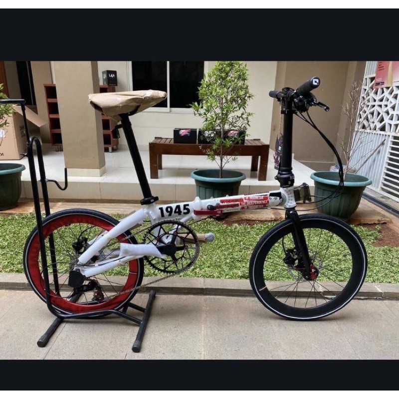 Jual sepeda fold x lite special edition kemerdekaan | Shopee Indonesia