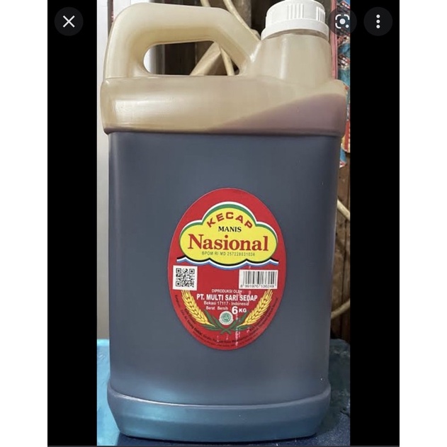 Jual Kecap Manis Nasional Jerigen (1Jerigen) | Shopee Indonesia