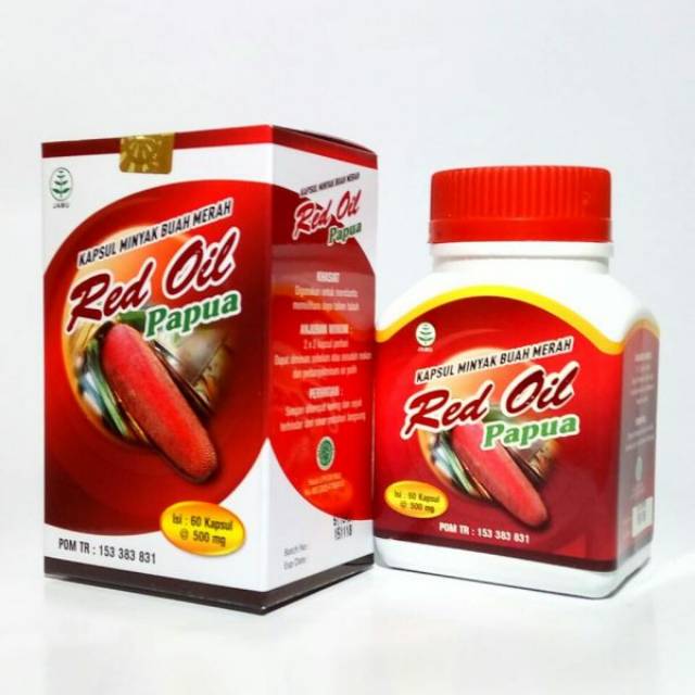 Jual Red Oil Papua Kapsul Minyak Buah Merah Papua Obat Herbal ...