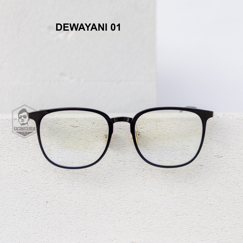 Jual Kacamata Kotak Tangkai Besi Lentur - DEWAYANI 01 | Shopee Indonesia