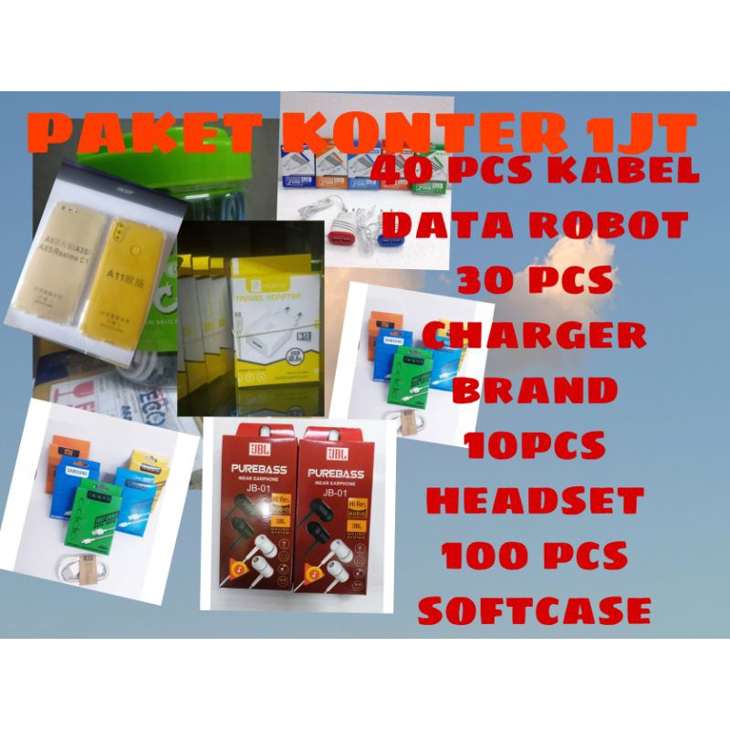 Jual Paket konter 1jt | Shopee Indonesia