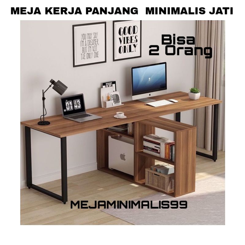 Jual ADYAN - MEJA KERJA KAYU JATI MEJA KERJA MINIMALIS MEJA KERJA JATI ...
