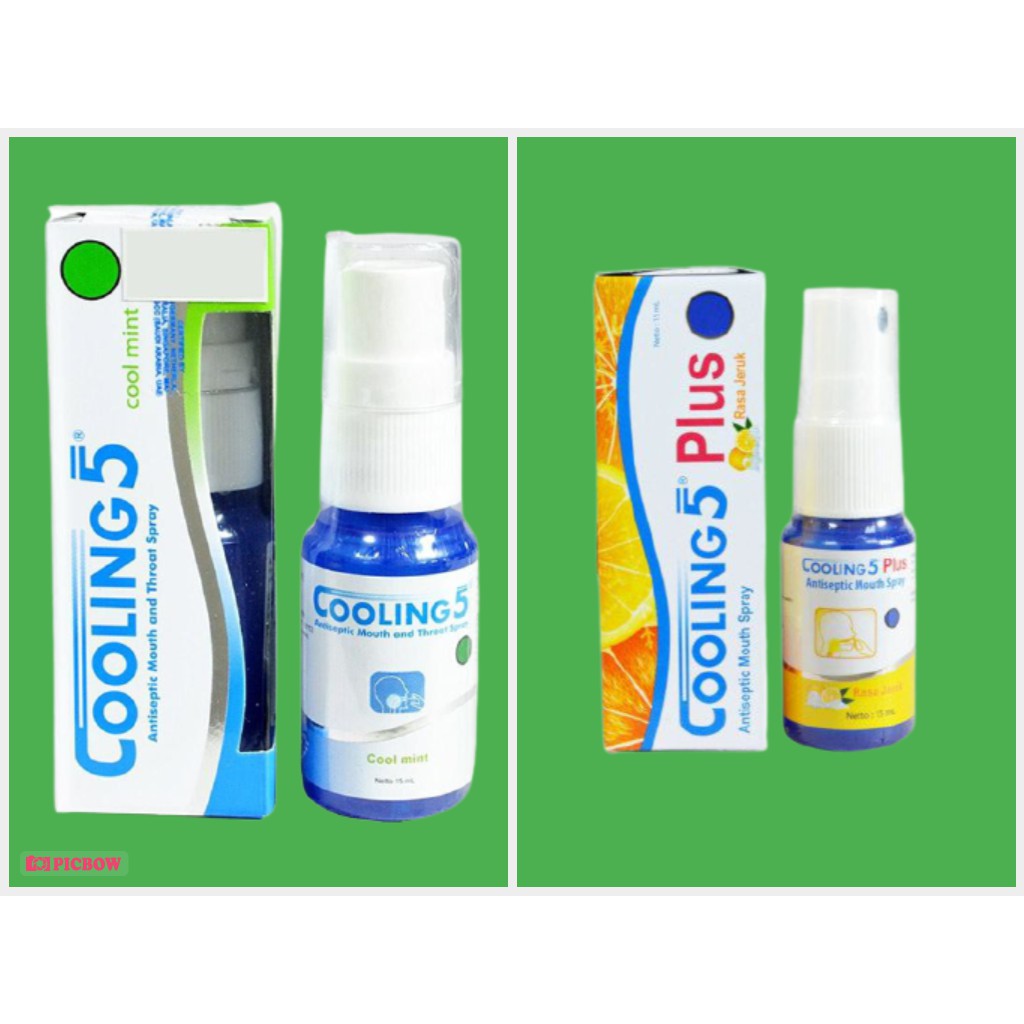 Jual COOLING 5 SPRAY MINT // COOLING 5 PLUS ORANGE | Shopee Indonesia