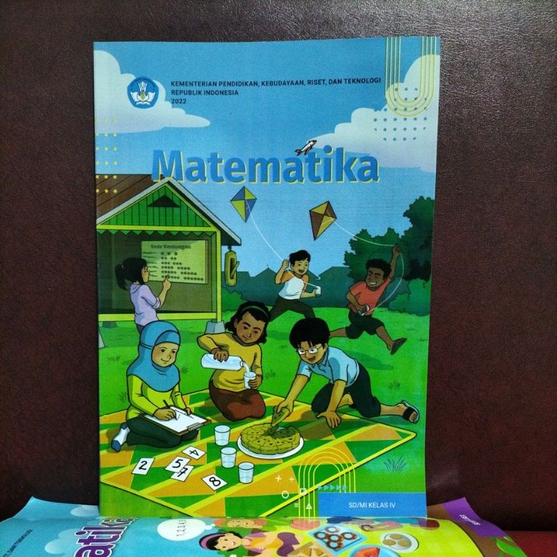 Jual buku paket matematika kelas 4 SD kurikulum merdeka terbaru ...