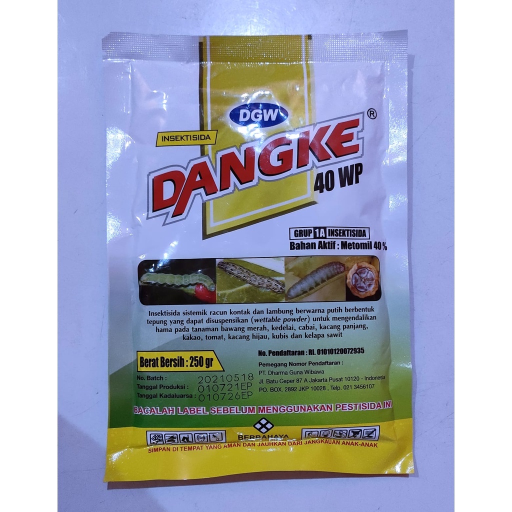 Jual Insektisida Dangke 40wp produk DGW kemasan 250 gr | Shopee Indonesia