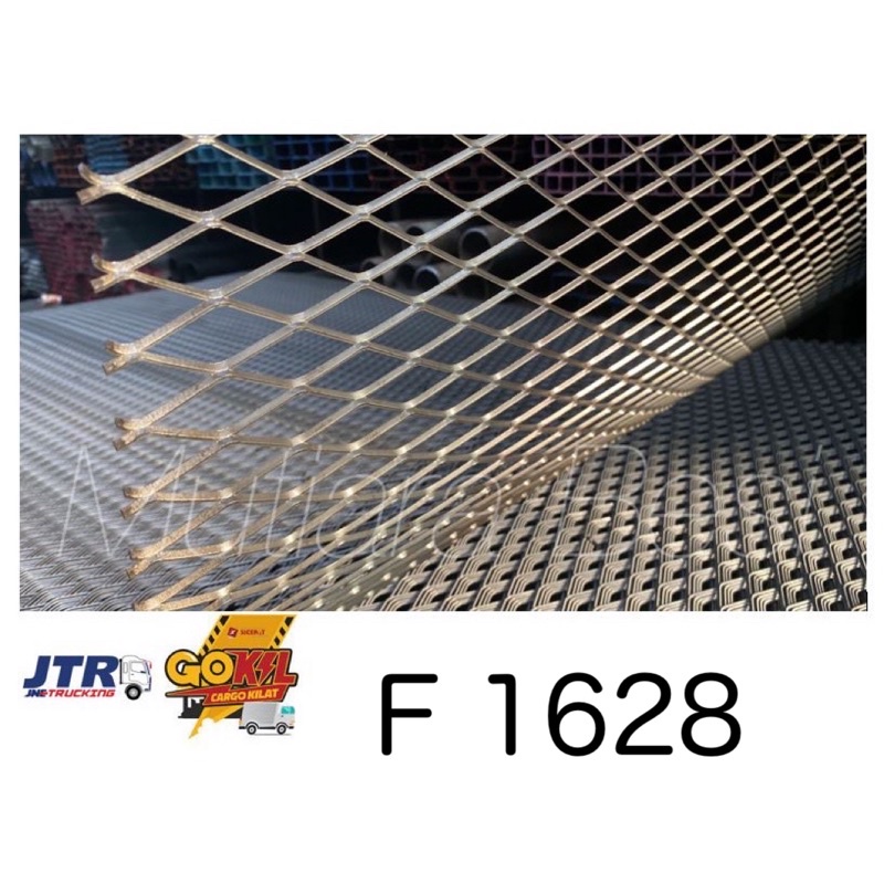 Jual [KARGO] Expanded Metal Mesh F 1628 ukuran 1.20 x 2.40m - Kawat Ram ...
