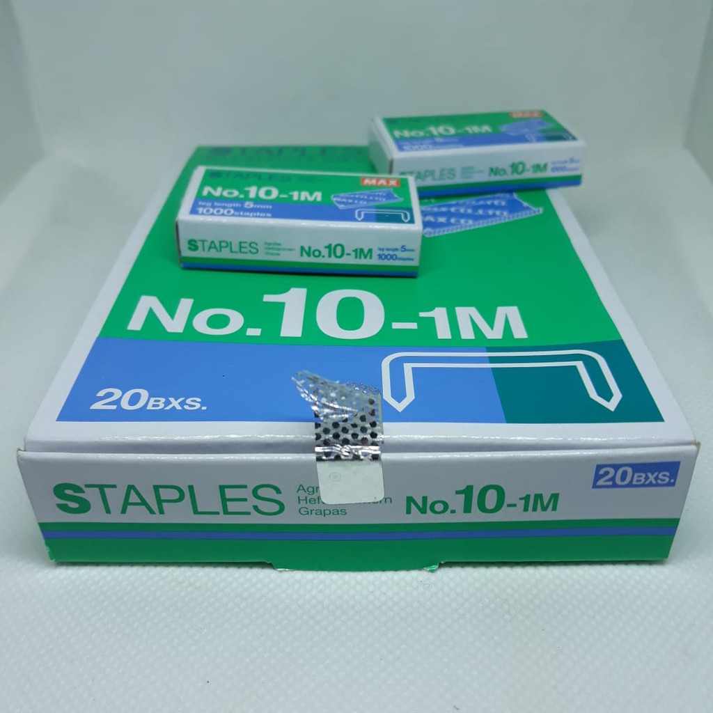 Jual Isi Stapler/Staples Joyko No.10 MAX 1 PACK | Shopee Indonesia