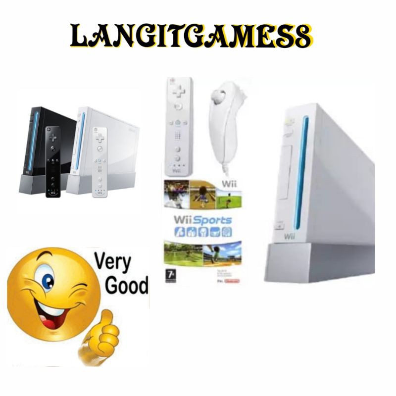 Jual Nintendo WII FD 32GB/HDD 320GB/500GB +Full games | Shopee Indonesia