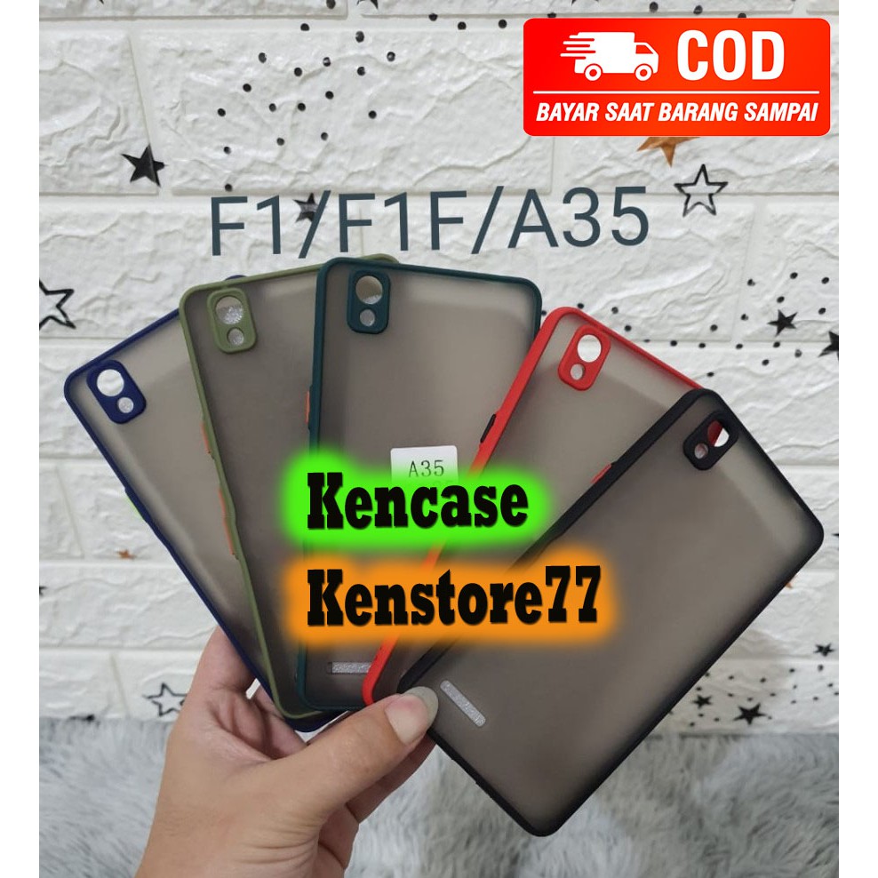 Jual Soft Case Oppo F1 Matte Colour - Hard Case Transparan Case Matte ...