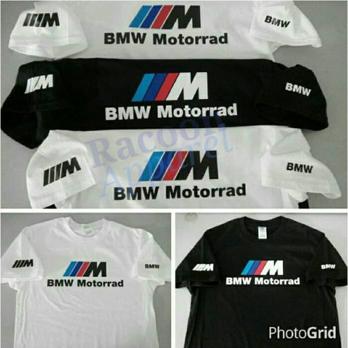Jual OBRAL Kaos Distro Logo BMW Motorrad Real Combed 30S | Shopee Indonesia