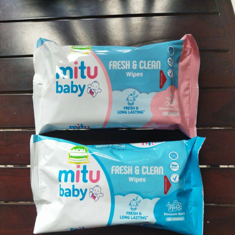 Jual Mitu tissu basah 50 sheets | Shopee Indonesia