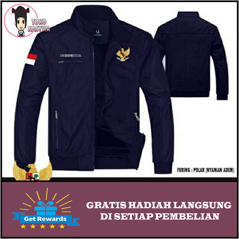 Jual Jaket Outdoor Pria Model Terbaru 2021 WP Garuda Indonesia Jacket ...