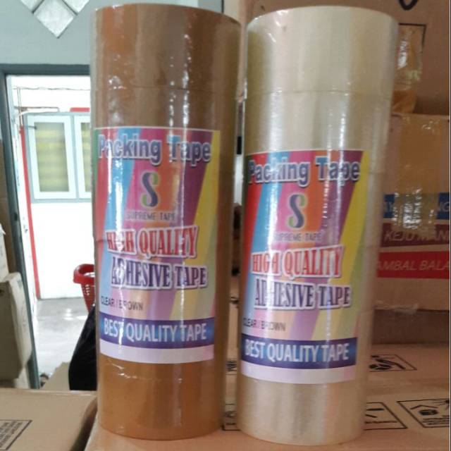 Jual Lakban / isolasi supreme 48mmx90yard | Shopee Indonesia