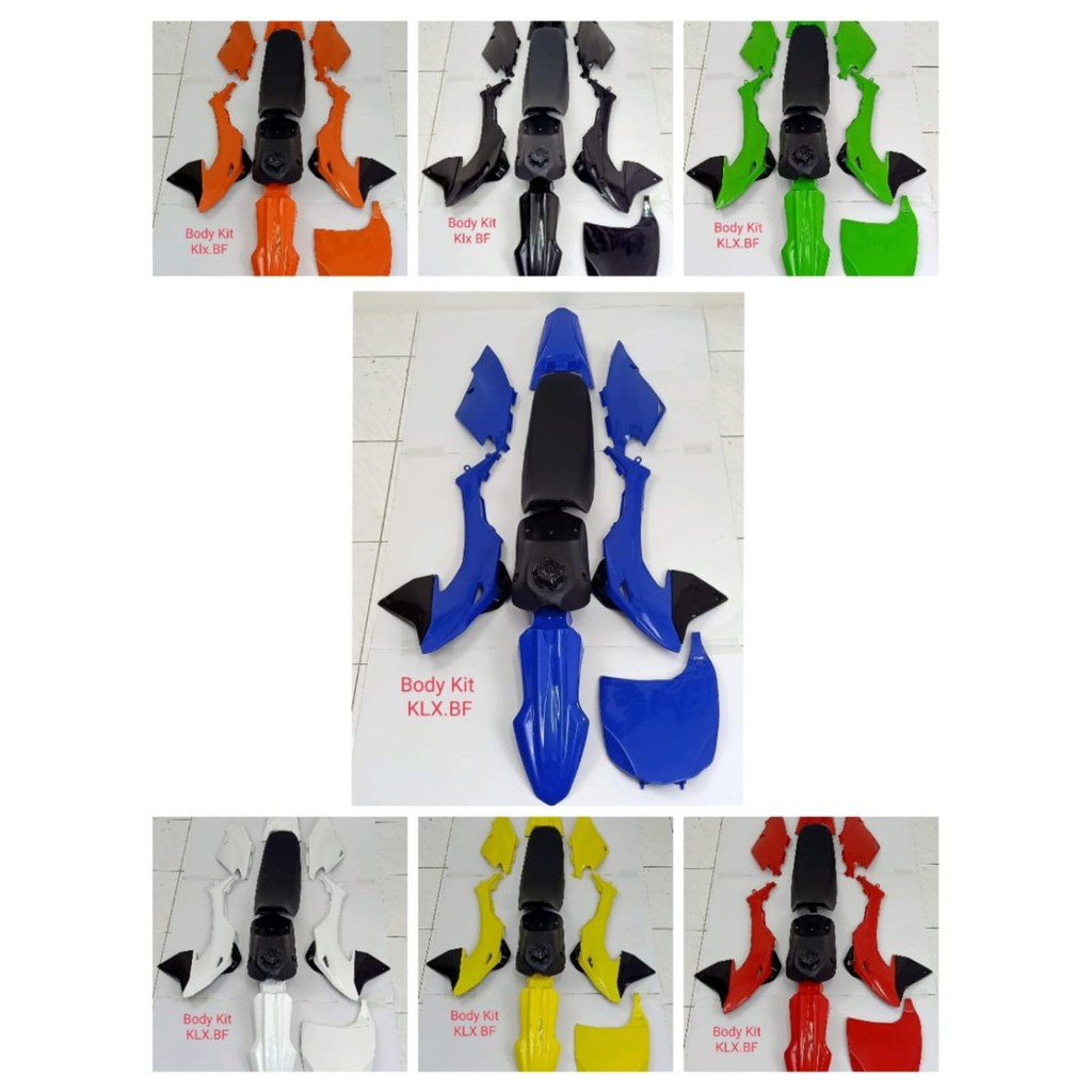 Jual BODY KIT KLX BF FULL SET / BODY TRAIL / BODYKIT TRAIL KLX BF 1 SET ...