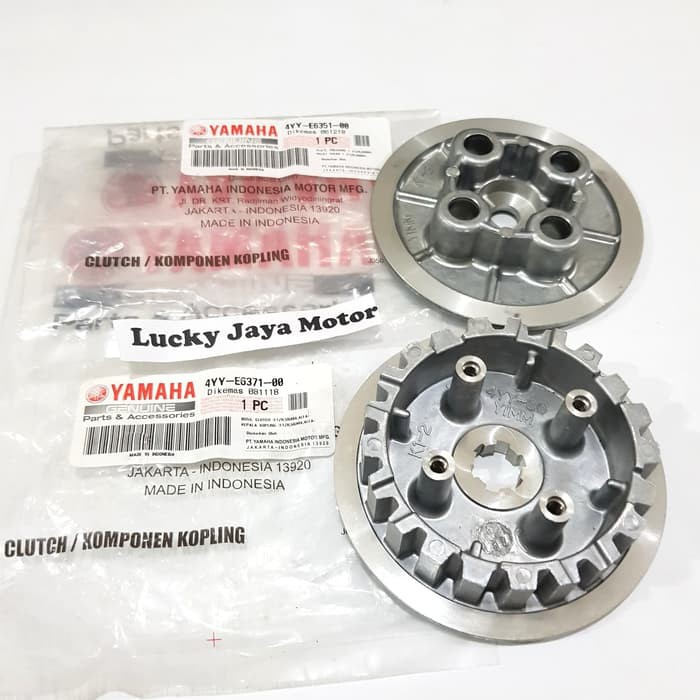 Jual Rumah kopling kaki 4 plate pressure boss clutch f1zr alfa sigma 4YY-E6351-00+4YY-E6371-00 ...