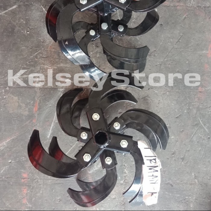 Jual Rotary Blade Pisau Cakar Baja / Cultivator Traktor Bajak Sawah ...