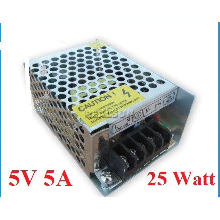 Jual POWER SUPPLY SWITCHING PSU 5V 5A LED Jaring Adaptor 5 V5 A DC 25 ...