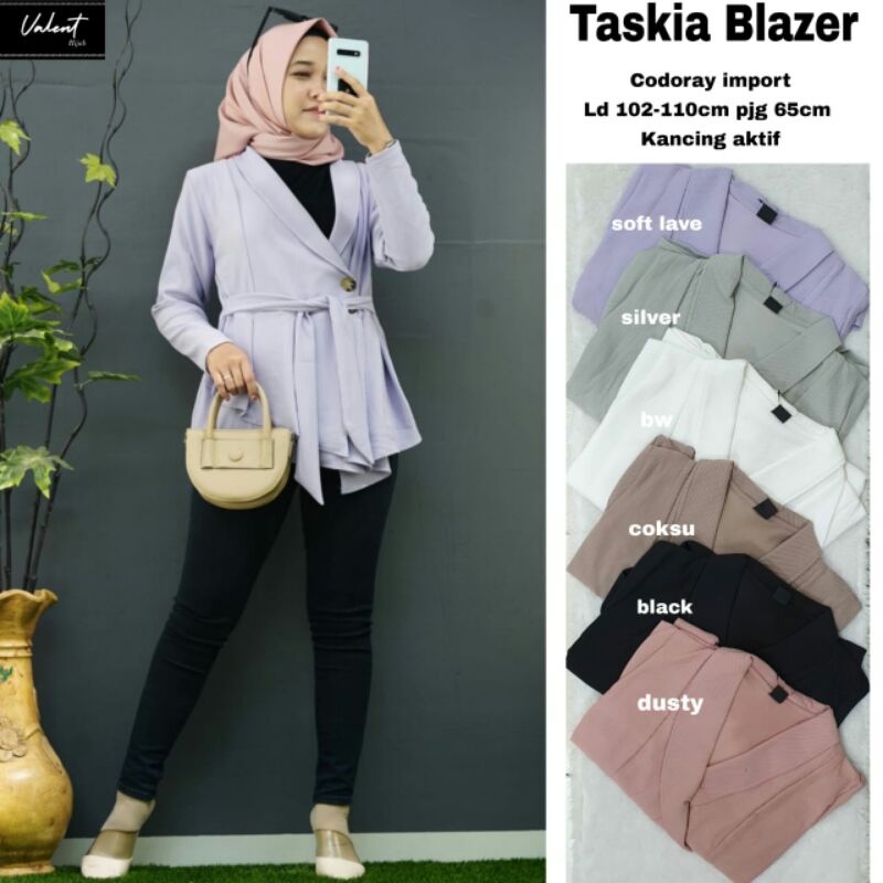 Jual BLAZER TASKIA | Shopee Indonesia