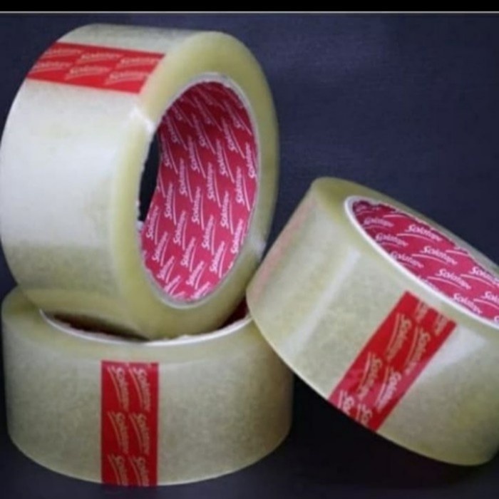 Jual LAKBAN BENING Solatape 45x 100 Yard 1 dus isi 72 ROll | Shopee ...