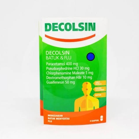 Jual Decolsin 4 Kapsul | Shopee Indonesia