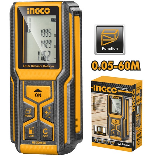 Jual INGCO HLDD0608 - METERAN ELEKTRIK LASER 60M / LASER DISTANCE ...
