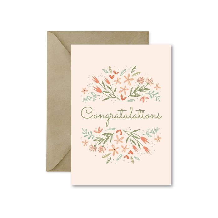 Jual CONGRATULATIONS Greeting Card / Kartu Ucapan - Congratulations ...