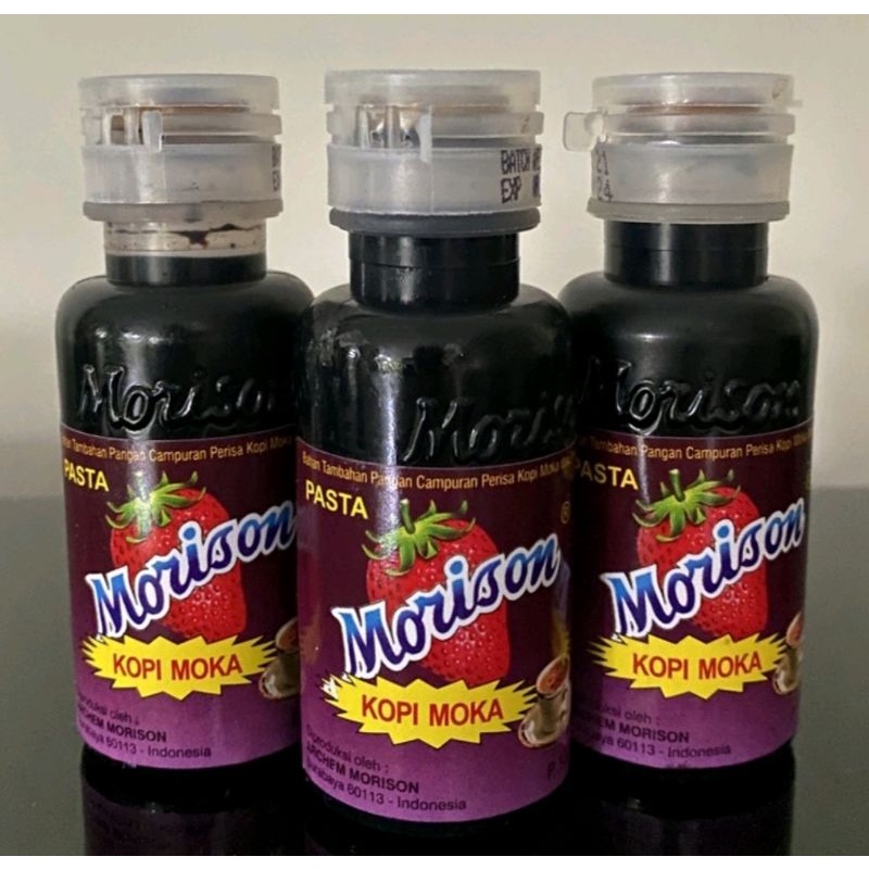 Jual Perisa / Pasta MORISON 50ml - Ada 23 rasa MORISON Pasta | Shopee ...