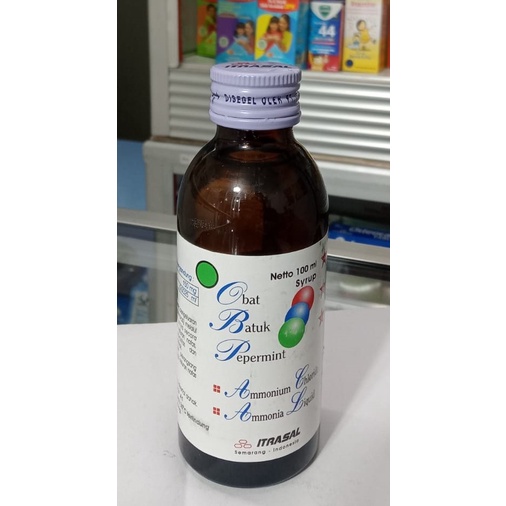 Jual Obat Batuk Peppermint Itrasal Syrup 100 ml | Shopee Indonesia