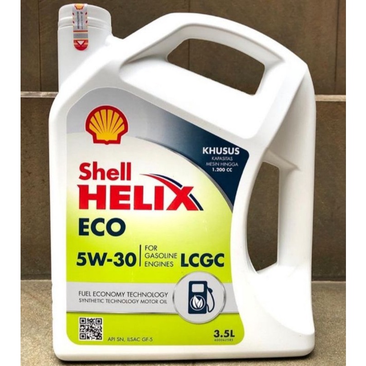 Jual Shell Helix Eco 5W-30 Galon 3,5 Liter | Shopee Indonesia
