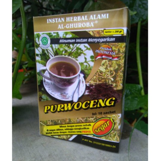 Jual Purwoceng Plus Jahe Merah Instan 200gr isi 10 sachet AlGhuroba ...