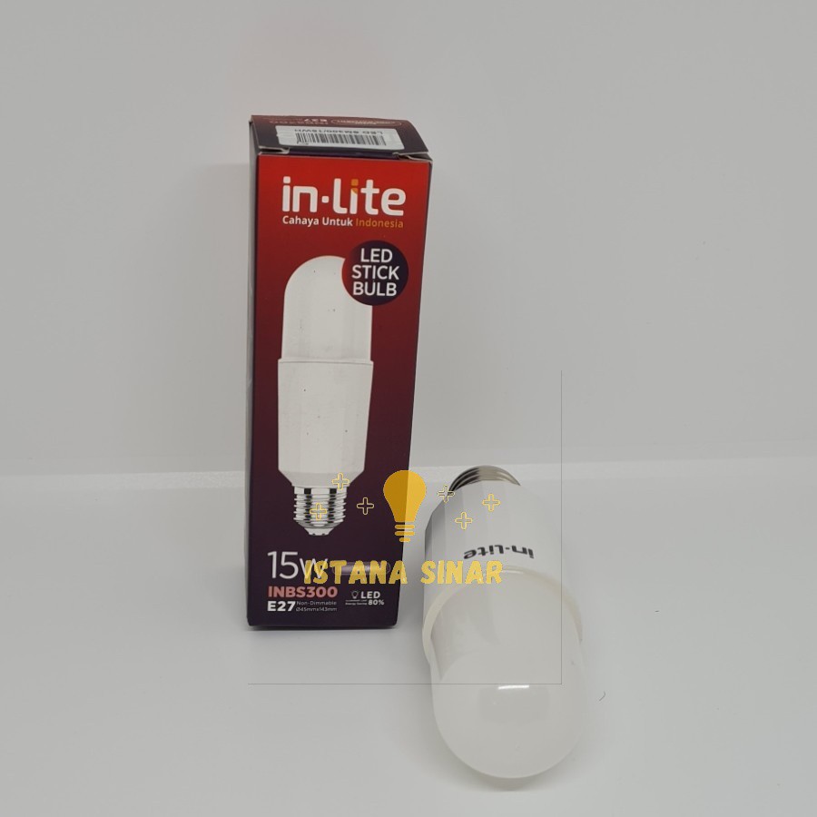 Jual Led stick bulb / Lampu led stick inlite 15W 15 W 15WATT 15 Watt | Shopee Indonesia
