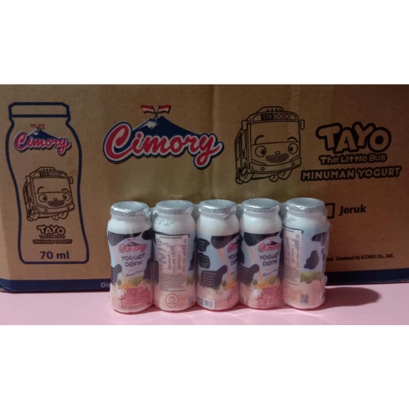 Jual CIMORY YOGURT DRINK MINI 70ml RASA BLUEBERRY/PACK(ISI 5 PCS) | Shopee Indonesia