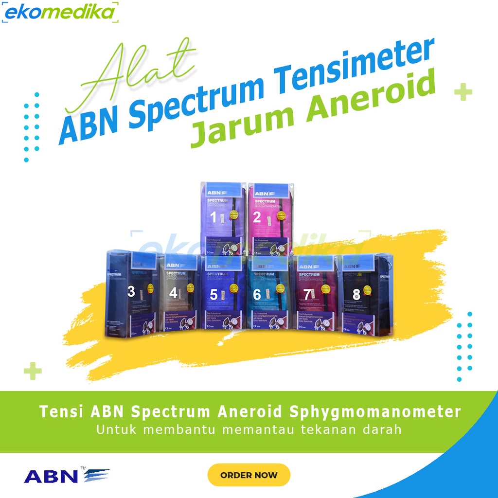 Jual Tensimeter ABN Spectrum - Tensi Manual Aneroid Jarum ABN - Alat ...