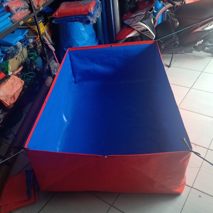 Jual TERPAL KOLAM UKURAN 200X100X50 BAHAN A12 MEREK DIAMOND DIJAMIN ...